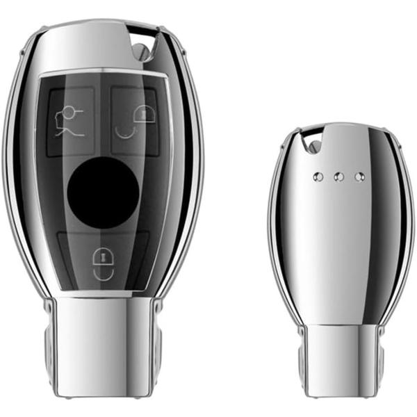 商品名: POSLAB 車のキー Fob カバーメルセデスベンツ EC クラス W204 W212 W176 GLC CLA GLA カースタイリングアクセサリーキーシェル POSLAB Car Key Fob Cover for Merc...