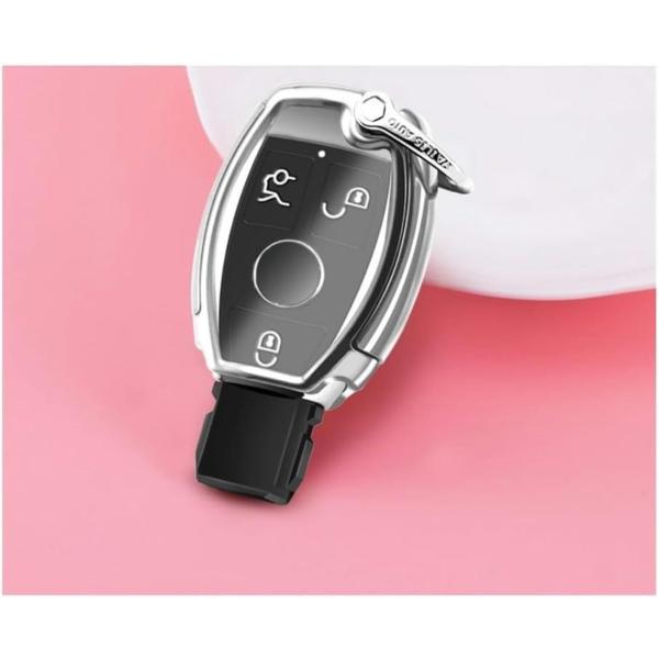 商品名: POSLAB PC + TPU 車のキー Fob カバーメルセデスベンツ ABCER クラス GLA GLK GLC CLS CLA W204 W205 W212 W463 W176 アクセサリーキーシェル POSLAB PC+T...
