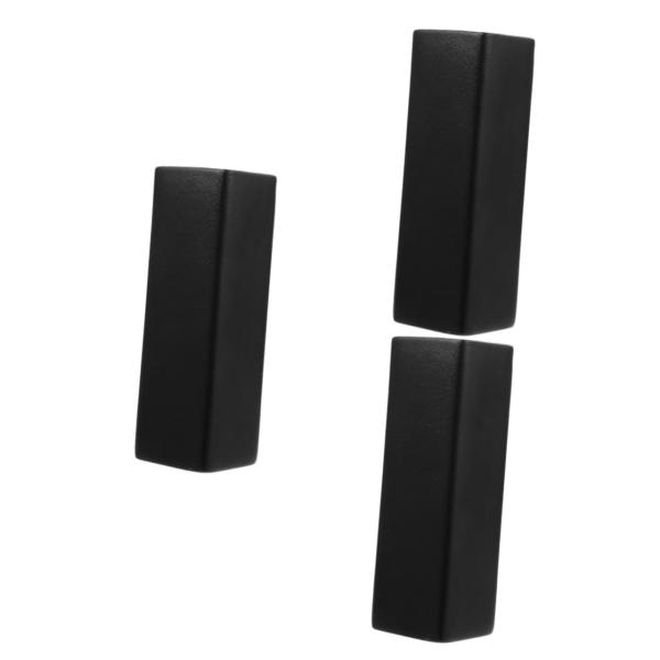 商品名:  Amosfun 3 Pcs Ceramic Vase Wedding Black Vases for Flowers Dining Room Table Decor Square Vase Rustic Decor Square...