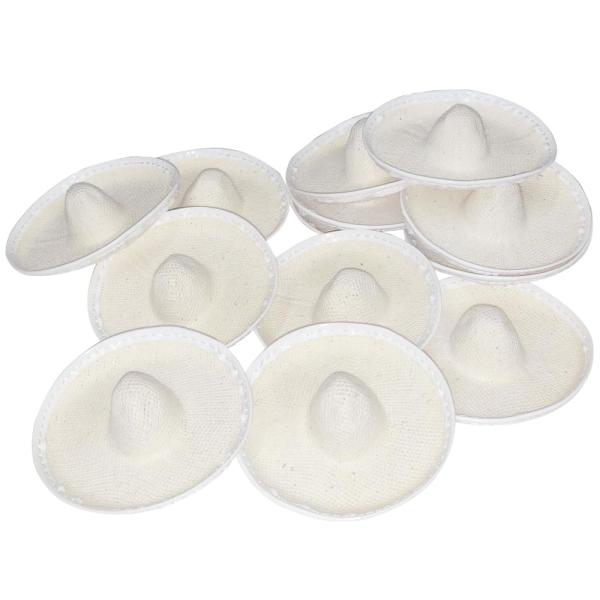 商品名:  More Fiesta 12 Mini Sombreros, 3 Inches Wide Mini Hats for Bottles - Wedding, First Communion and Baptisms Decorat...
