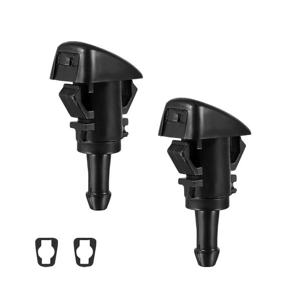 商品名: Ohleats フロントガラスウォッシャーホースキット ゴム製ワイパー液体チューブキット 車のウォーターポンプとノズルを接続 ユニバーサルカーアクセサリー ほとんどのフロントガラスウォッシャーチューブに対応 Ohleats 2PC...