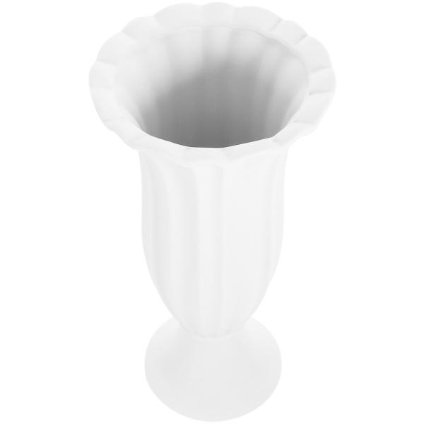 商品名:  IMIKEYA High Pillar Urn Vase, Ceramic Urn Flower Pots Decorative Pedestal Bouquet Vase Wedding Trumpet Vase Flower...