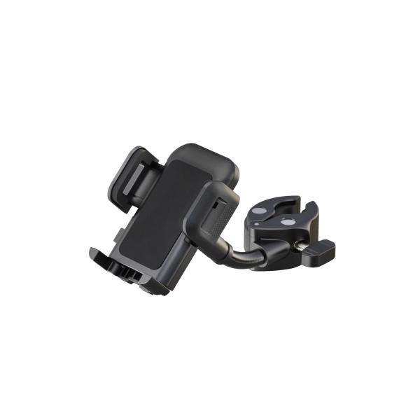 商品名:  K&amp;M Konig &amp; Meyer Smartphone Holder | Black Phone Holder with Quick Release Button | Phone Stand with 360 ...