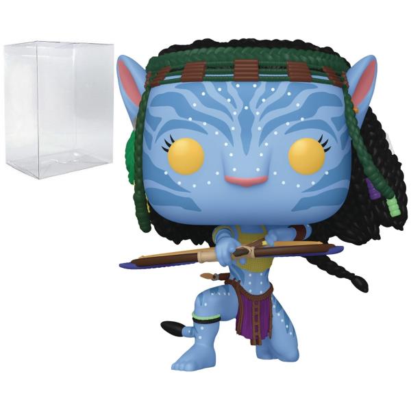 商品名: POP Movies:アバター:水の道 - ネイティリ (バトル) Funko ビニールフィギュア (互換性のあるボックスプロテクターケース付き) マルチカラー 3.75インチ POP Movies: Avatar: The Wa...