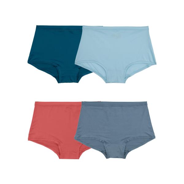 商品名: Fruit of the Loom レディース ゲッタウェイコレクション 冷却メッシュ下着 軽量 通気性, ボーイショーツ - 色は異なる場合があります。, 6 Fruit of the Loom Women's Getaway ...