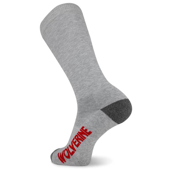 商品名:  Wolverine Men's Wellington Boot Sock 2 Pair Pack, Gray Heather, Men's Shoe Size 7-12ブランド: Wolverine商品サイズ: 7-12高さ: ...