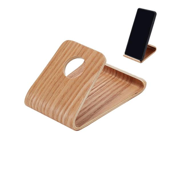 商品名:  DELORIGIN Wood Cell Phone Stand Detachable Book Stand Universal Mobile Phone Holder Desktop Smartphone Stand Porta...