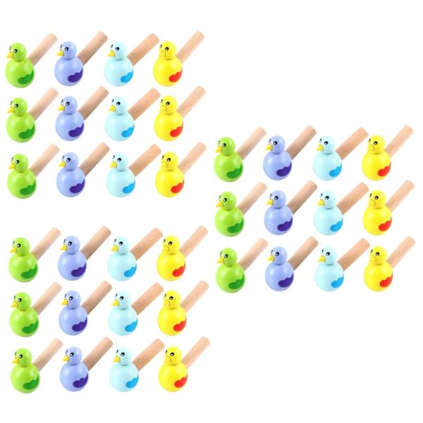 商品名:  Abaodam 45 Pcs Childrens Toys Wooden Playset Girl Toys Hard Hat Water Wiggler Mini Candy Bags Wood Whistle Cartoon...