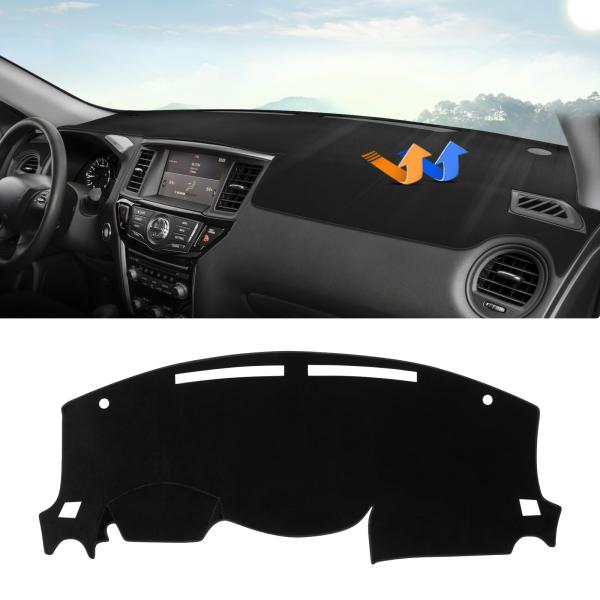 商品名:  Autorder Dashboard Cover Mat for 2013-2018 2019 2020 Nissan Pathfinder Accessories Dash Cover Upgrade Velvet Dash ...