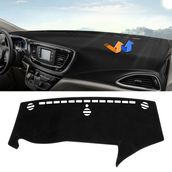 商品名:  Autorder Dashboard Cover Mat for 2017-2020 2021 2022 Chrsyler Pacifica Minivan Accessories Dash Cover Upgrade Velv...