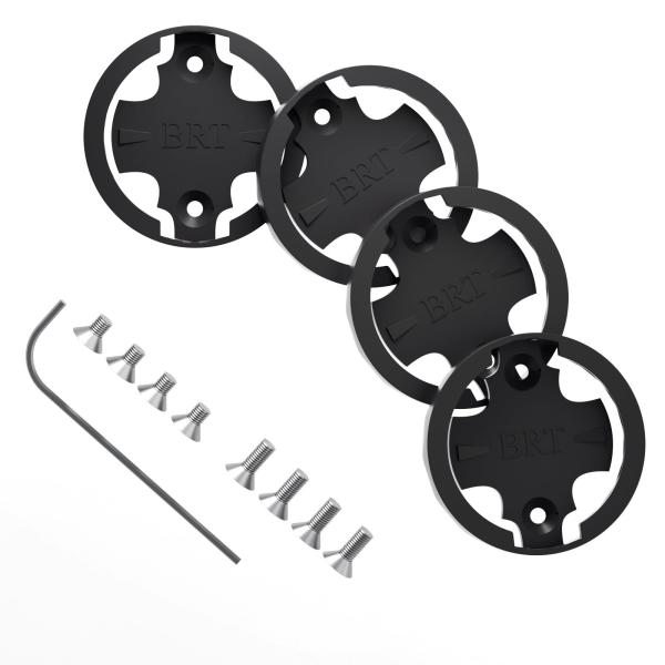 商品名:  GRQUSTO Bike Mount for Bryton - Bicycle Bike Stem Top Cap Holder Mount Converter Adapter Base 4 Pcs - Outdoor Spor...