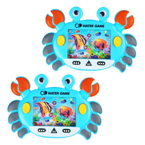 商品名:  BESTonZON 4 Pcs Ferrule Water Machine Handheld Water Game Water Ring Toss Water Ring Game Water Games for Kids Han...