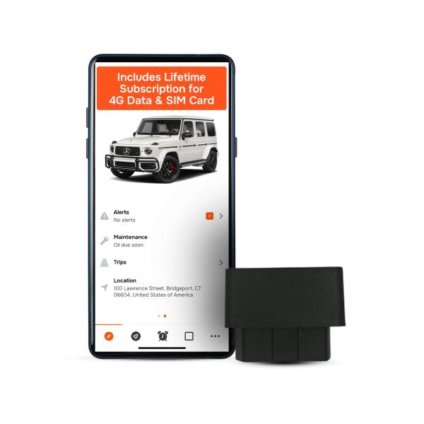 商品名:  GPS Tracker for Vehicles No Monthly Fee, No Subscription, SIM and Data Included, Vehicle Location, Trip History, D...