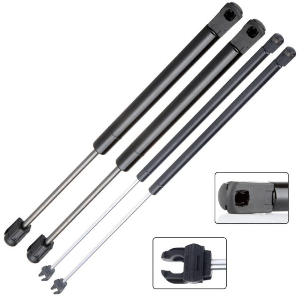 商品名:  Hymavine 4pcs Hood Trunk Lift Supports Rear Side Gas Charged Strut Smooth Steel Pm2016W Sg214015W E99316801CP,Stri...