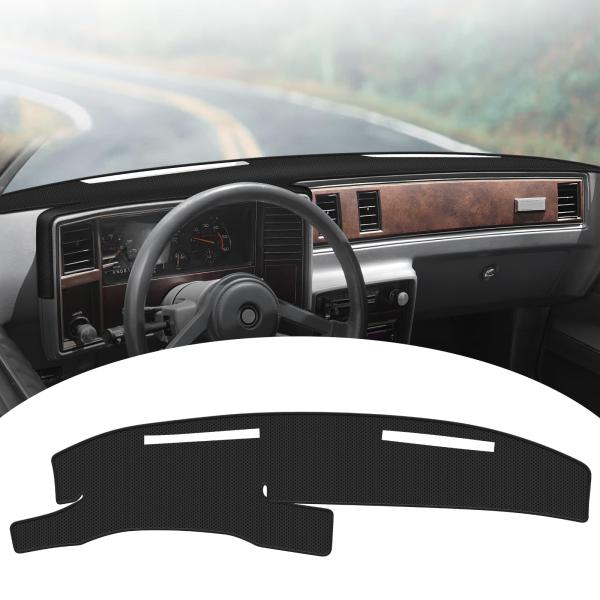 商品名:  FIILINES Dash Cover for Chevrolet Monte Carlo/El Camino/Malibu&amp;GMC Caballero 1981-1988, Dashboard Mat Accessor...