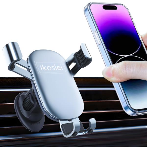 商品名:  ikoslei Upgrade Air Vent Cell Phone Automotive Cradles for 99% of Vehicle Air Vents, Designed Specifically for iPh...