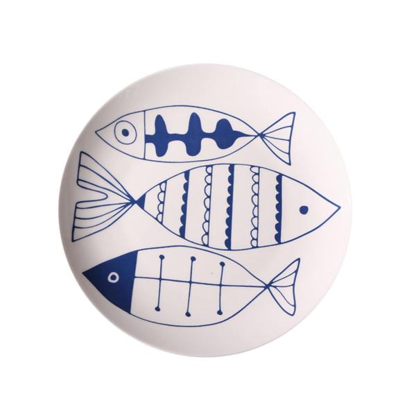 商品名:  RUNROTOO 1pc Ceramic Jewelry Dish Chinaware Dinner Plate Porcelain Dinner Plates Round Serving Platter Fruit Tray ...