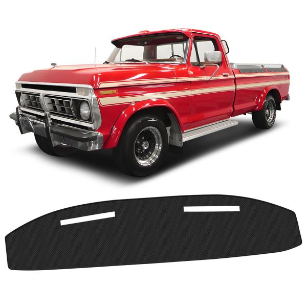 商品名:  FIILINES Dash Cover Compatible with Ford F-100 F-150 F-250 F-350 Bronco 1973-1979 Dashboard Mat Passport Accessori...