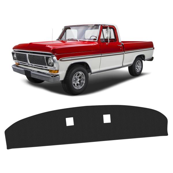 商品名:  FIILINES Dash Cover Compatible with Ford F100 F250 F350 Pickup 1967-1972 Dashboard Mat Passport Accessories Dash C...
