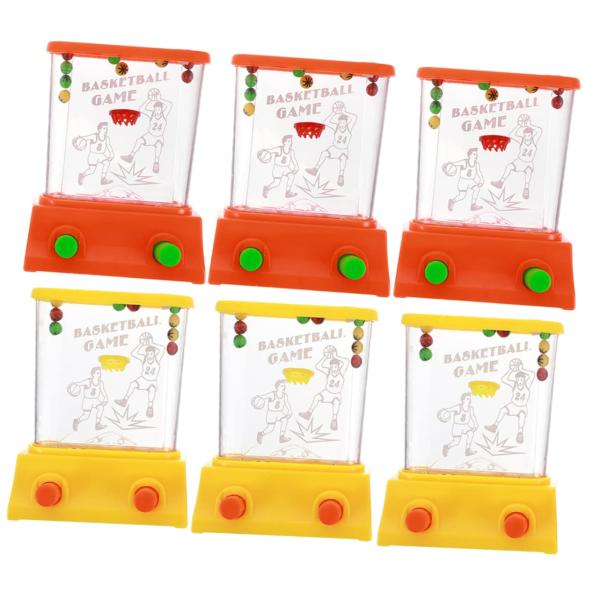 商品名:  ifundom 6pcs Water Game Machine Car Mini Game Consoles Handheld Gaming Console Handheld Water Game Ring 90s Toys W...