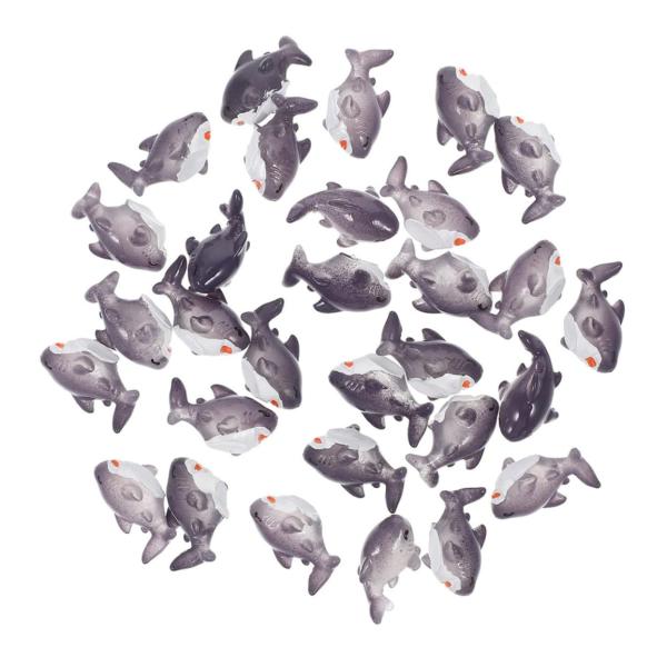 商品名:  Sosoport 30pcs Mini Shark Statue Underwater Shark Toys Ocean Animal Figurines Shark Desk Topper Tiny Shark Figurin...