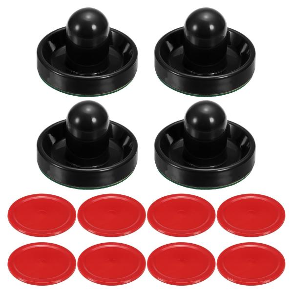 商品名:  PATIKIL 96mm Air Hockey Pushers and Air Hockey Pucks, Handles Paddles Replacement Accessories for Games Tables(4 P...