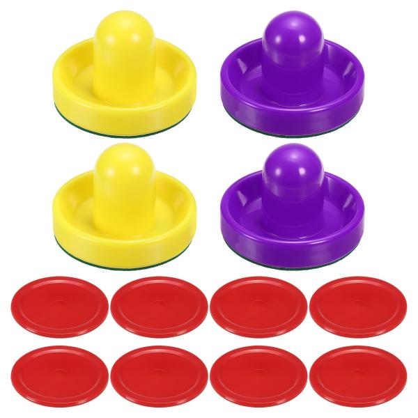 商品名:  PATIKIL 96mm Air Hockey Pushers and Air Hockey Pucks, Handles Paddles Replacement Accessories Games Tables(4 Pushe...