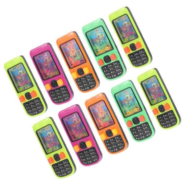 商品名:  BESTonZON 10pcs Water Machine Toy Handheld Game Toy Goody Bag Stuffers Handheld Travel Games Handheld Water Game M...
