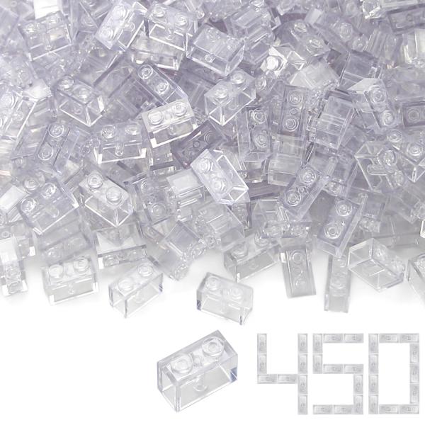 商品名:  Feleph 1x2 Bricks Bulk 450 Pieces Clear Classic Basic Parts Building Creative Play Set Blocks Toy Accessories Comp...