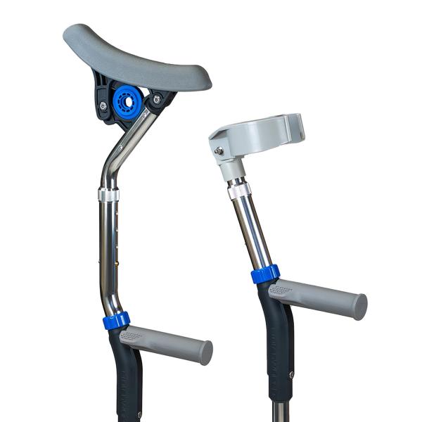商品名:  Crutch World Adjustable Ultrability〓 300 2-in-1 Crutches Bundle ? Patented Interchangeable System ? Fits 5' to 6'1...