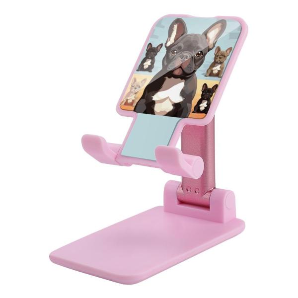 商品名:  YHEGBFD Cell Phone Stand French Bulldog Dog Cute Print for Desk Phone Holder Foldable Portable Adjustable Height a...
