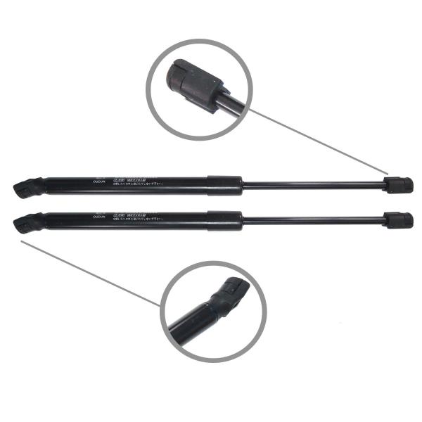商品名:  Rpyfje 2pcs Hood Bonnet s Front Side Gas Charged Shock Struts Spring Springs Black Steel 051000147A 25794896 OD610...