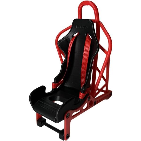 商品名:  Generic Racing Seat Inspired Cell Phone Stand | Handmade in USA | 3D Printed Artistic Bracket with USB-C Cable | P...