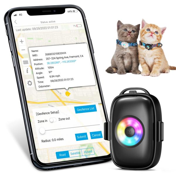 商品名:  Tomatosd GPS Tracker for Car Vehicles Pet Dog Cat,Small Real Time Tracking Device Locator,4G LTE GPS Tracking Devi...