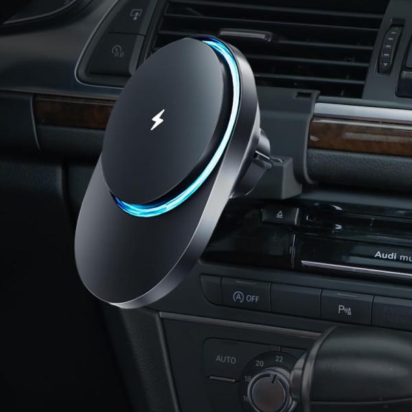 商品名:  BEHAVE Magnetic Car Phone Mount for Audi A6 2014-2018,15W Fast Charging with Cooling Car Charger,Wireless Charging...