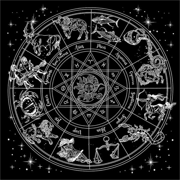 商品名:  Square Flannel Tarot Altar Cloth Card Board Game Astrology Oracles Card Pad Table Cover Card Mat Divination Tablec...
