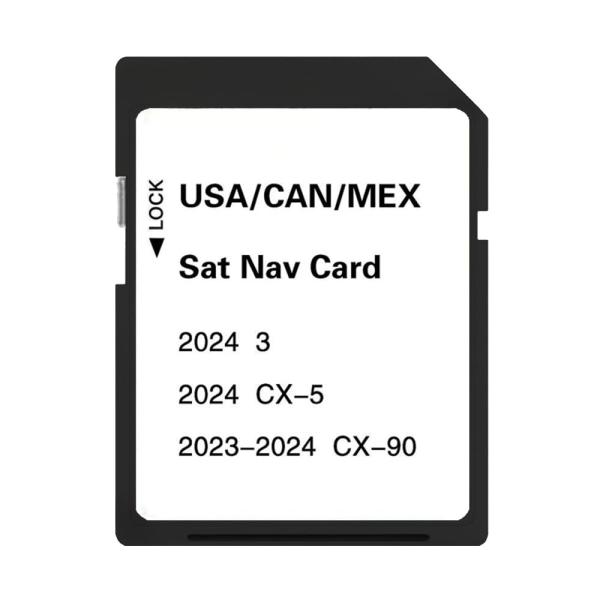 商品名: KMV666EZ1 2024年最新GPSナビゲーションSDカード アップグレード版 USA/CAN/MEX用 Maz 3 CX-5 CX-90 (2024年モデルのみ) 2024 Latest GPS Navigation SD ...