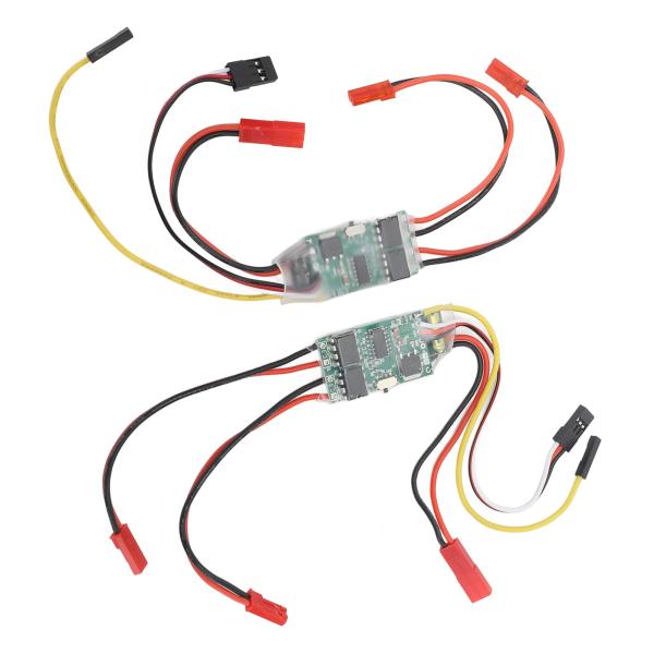 商品名:  XHTLLO 2PCS Brushed ESC Electronic Speed Controller, Waterproof 5A Bidirectional ESC, for RC Model Ships Cisternブラ...