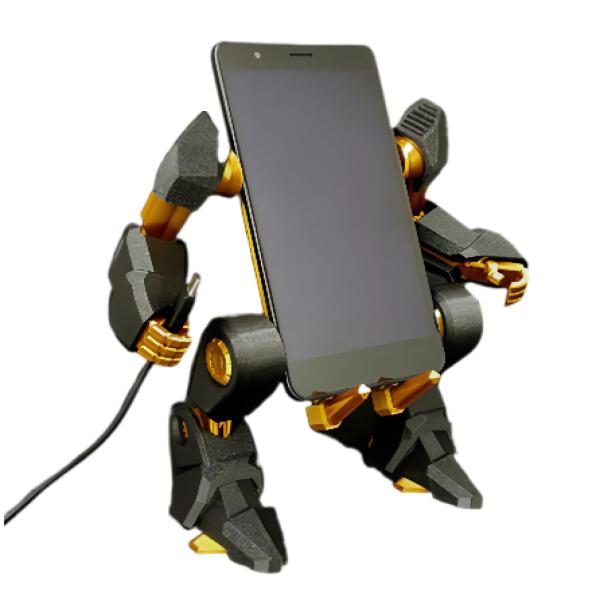 商品名:  TXW Cell Phone Stand Holder for Desk, Width Adjustable Mecha Exoskeleton Phone Stand, for iPhone, Kindle, Samsung,...