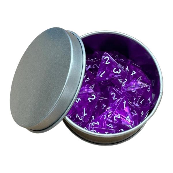 商品名:  Luwecf 25x Table Gaming Dice Role Playing Game Dices D4 Die Multisided Dice for Entertainment Toy, Violetブランド: Luw...