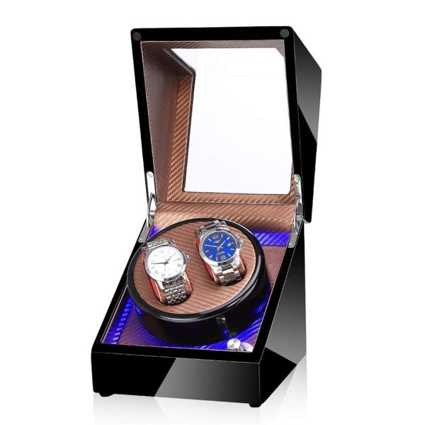 商品名:  OQPJMYZ Watch Stand Watch Winders for Automatic Watches - 2+0 LED Light Automatic Turn Watch Device Mechanical Wat...