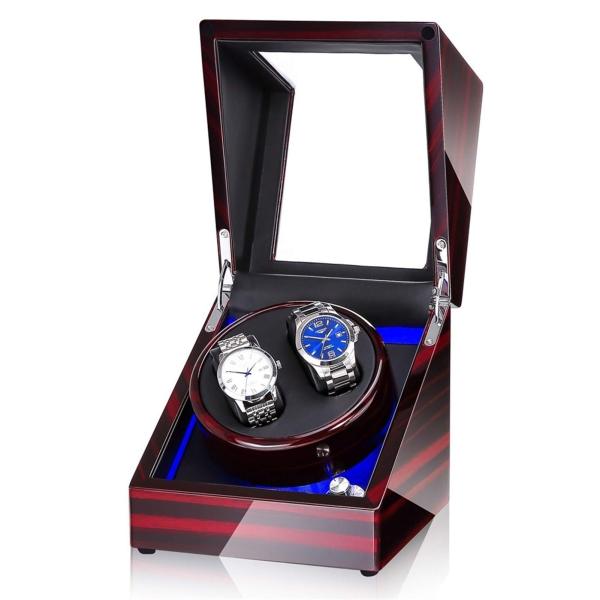 商品名:  OQPJMYZ Watch Stand Watch Winders for Automatic Watches - 2+0 LED Light Automatic Turn Watch Device Mechanical Wat...