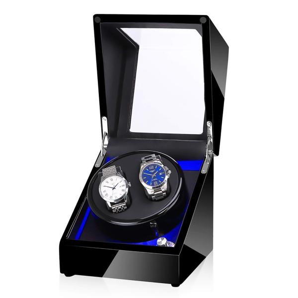 商品名:  OQPJMYZ Watch Stand Watch Winders for Automatic Watches - 2+0 LED Light Automatic Turn Watch Device Mechanical Wat...