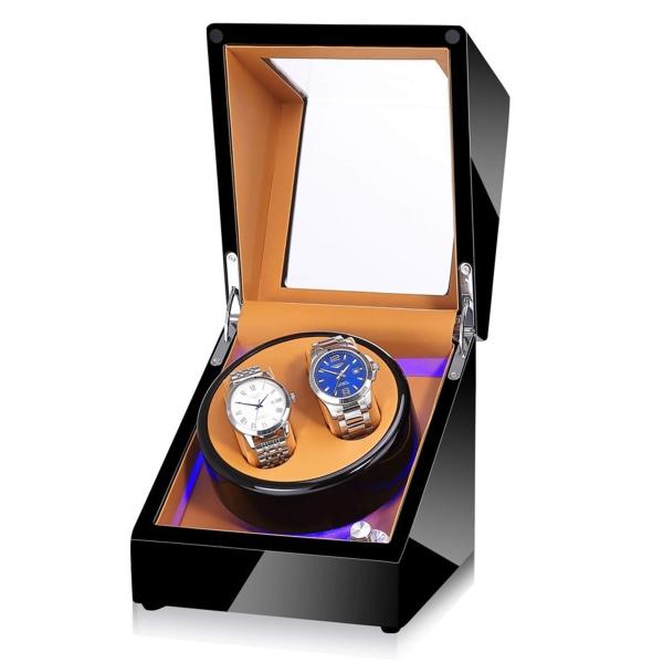 商品名:  OQPJMYZ Watch Stand Watch Winders for Automatic Watches - 2+0 LED Light Automatic Turn Watch Device Mechanical Wat...