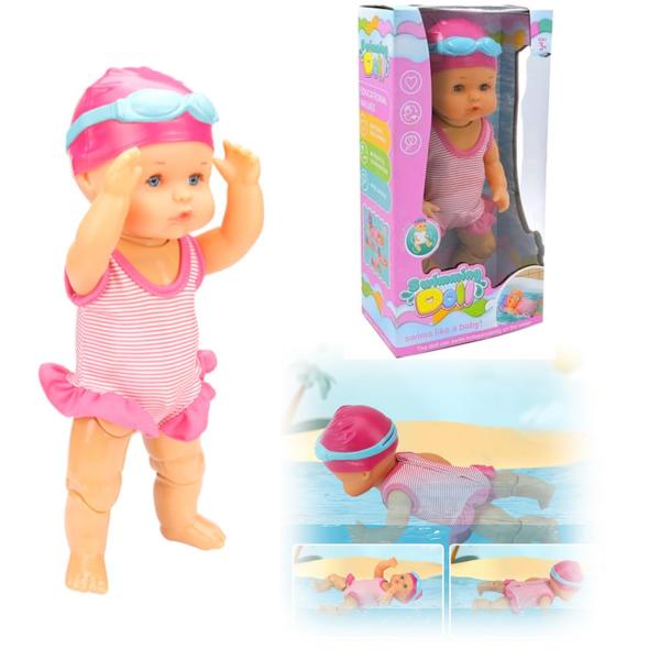 商品名:  Swimming Doll, Waterproof Swimmer Doll, Electric Water Baby Doll, Water Baby Doll, Backstroke Swimming Dolls for P...