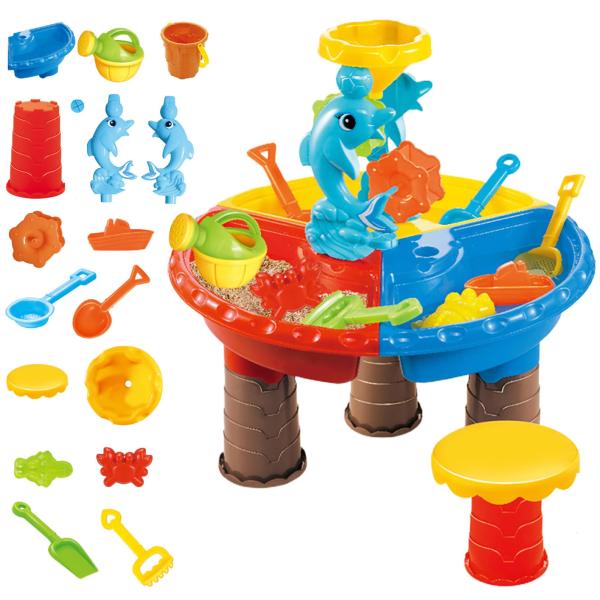 商品名:  Water table for young children 1 Establish colorful sand table with beautiful sensory table of the sensory dolphin...