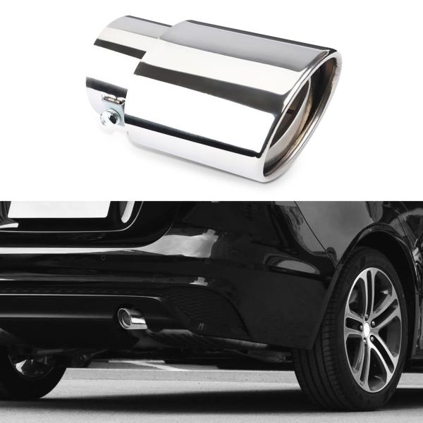 商品名:  HEVLE Stainless Steel Car Exhaust Tip, Universal Car Exhaust Pipe Modification Tail Throat Tail Pipe, Chrome-Plate...