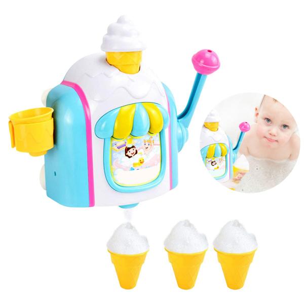 商品名:  Bath Bubble Machine,Bath Toys for Toddlers 2-4 Years,Ice Cream Foam Maker Bath Toys for Kids Ages 4-8,Bubble Prete...