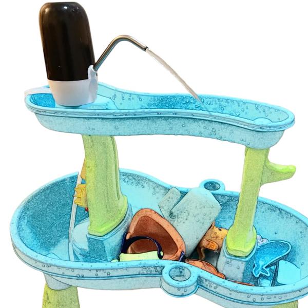 商品名:  Water Pump for Water Table, Powerful Dual-Pump for Faster Water Flow and Non-Stop Fun for Kids, Summer Water Table...