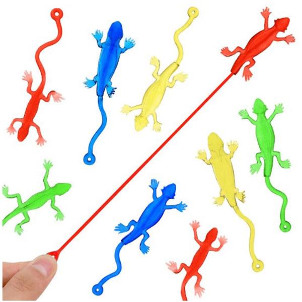 商品名:  WAGA Sticky Lizards for Kids,Stretchy Sticky Lizards Toys Bulk, Stretchy Rubbery Sticky Lizards Stretchy Sticky To...